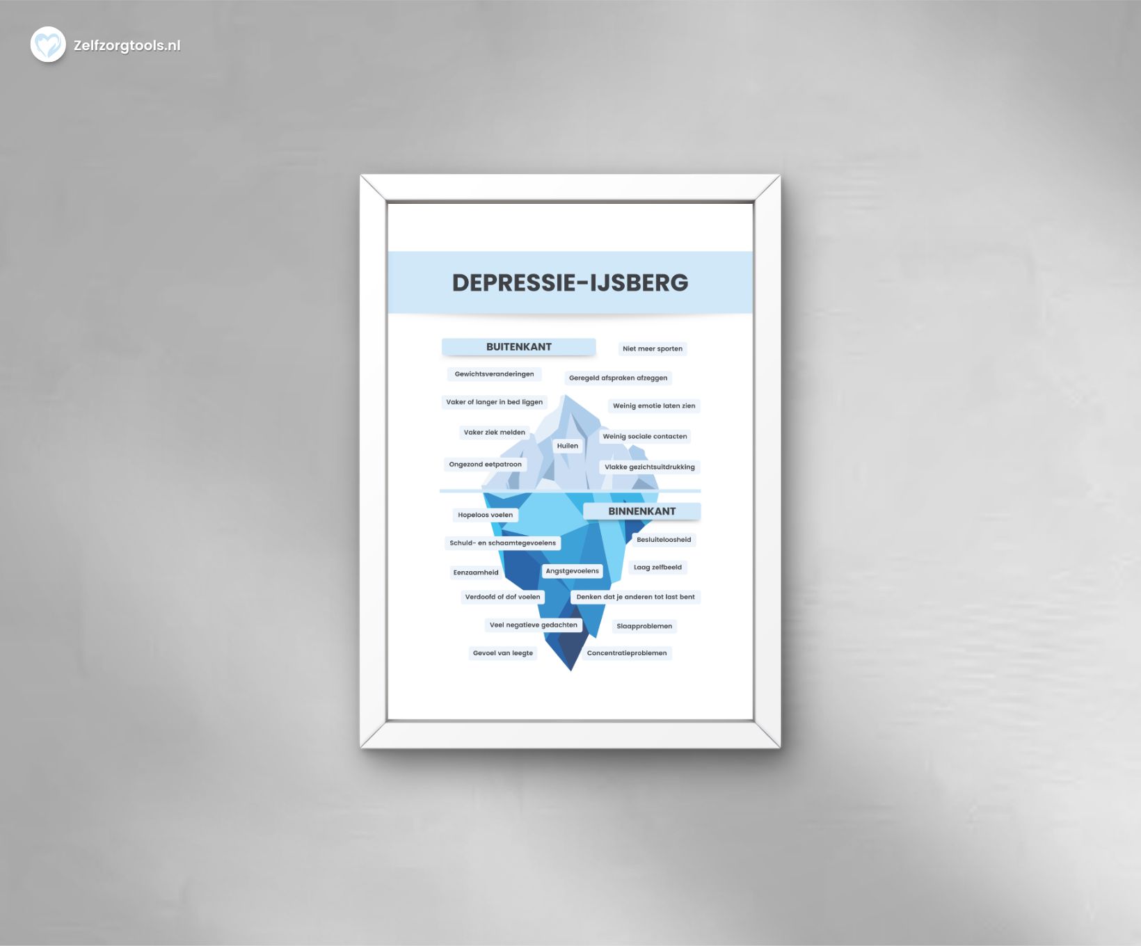 Ijsberg Lijntekening