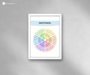 Emotiewiel – Poster - Zelfzorgtools