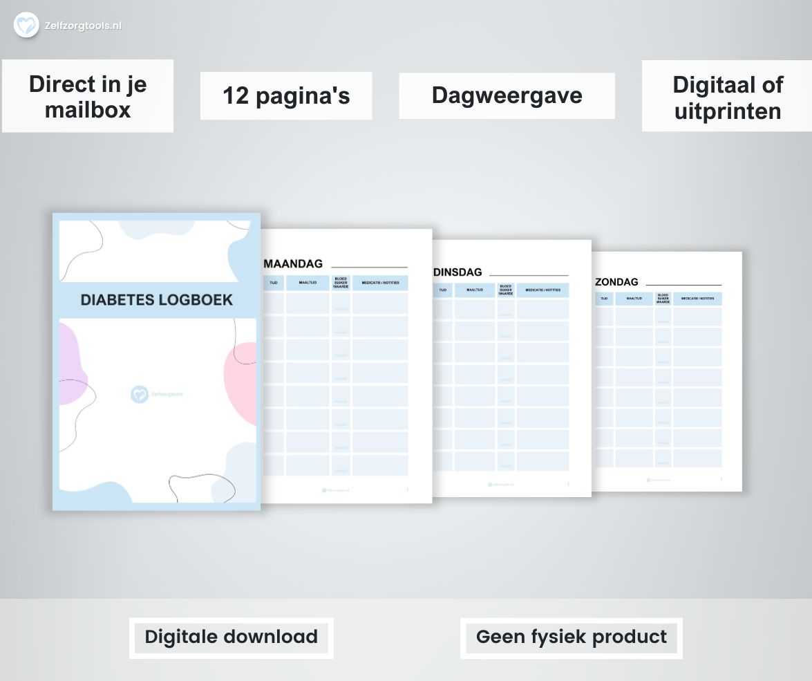 Diabetes Logboek - Zelfzorgtools